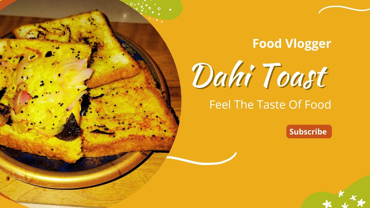 Viral Dahi Bread Toast Recipe|Quick Breakfast Idea|How To Make Dahi ...
