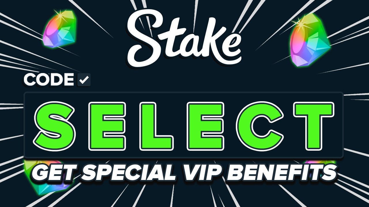 EXCLUSIVE STAKE VIP BONUS CODE "SELECT" - YouTube