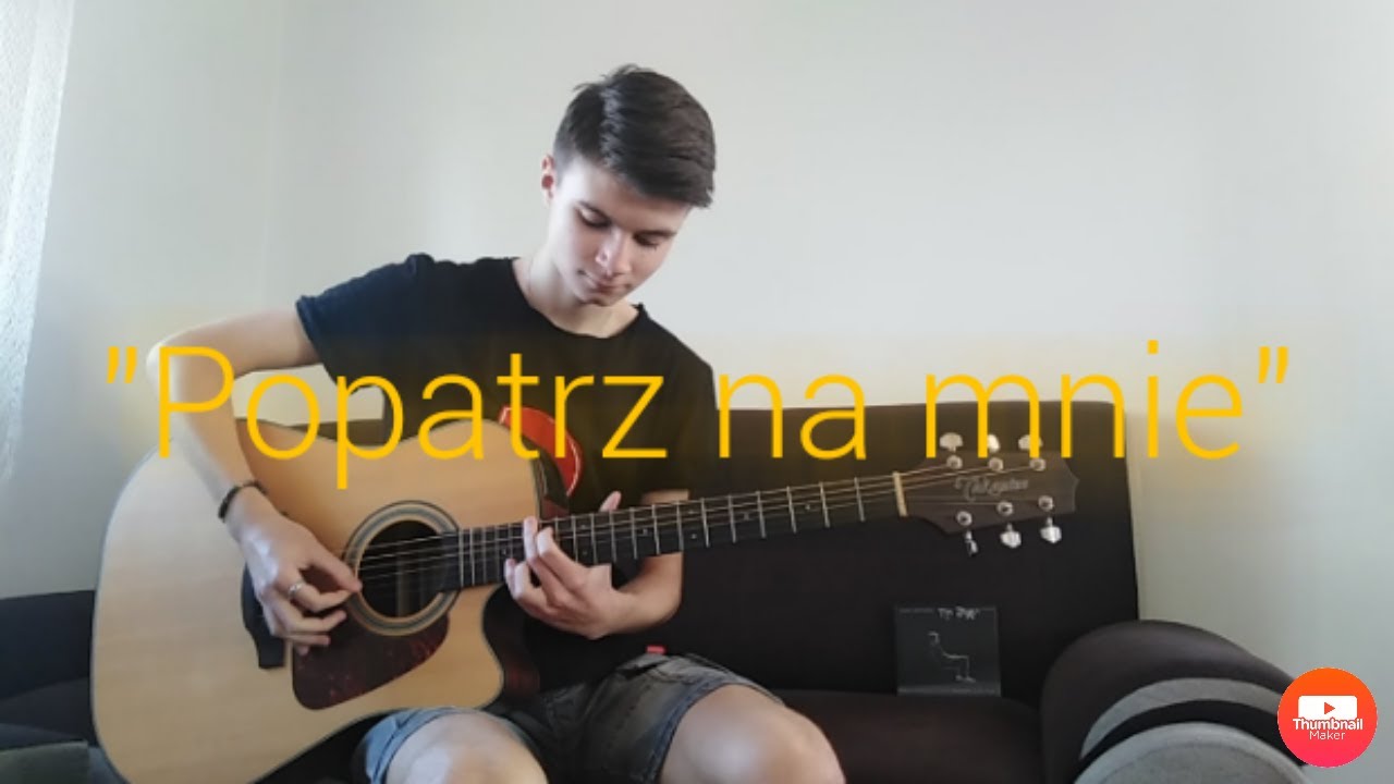Paweł Domagała-"Popatrz na mnie" (Daniel Janusz Cover) - YouTube