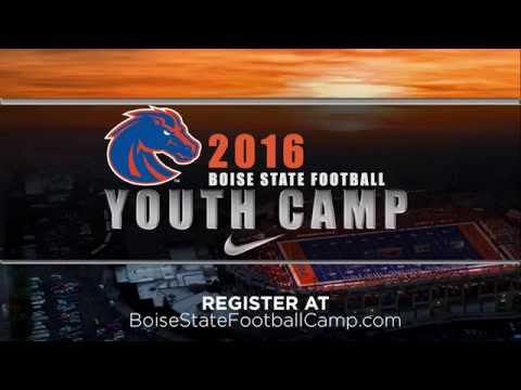 2016 Boise State Football Youth Camp - YouTube