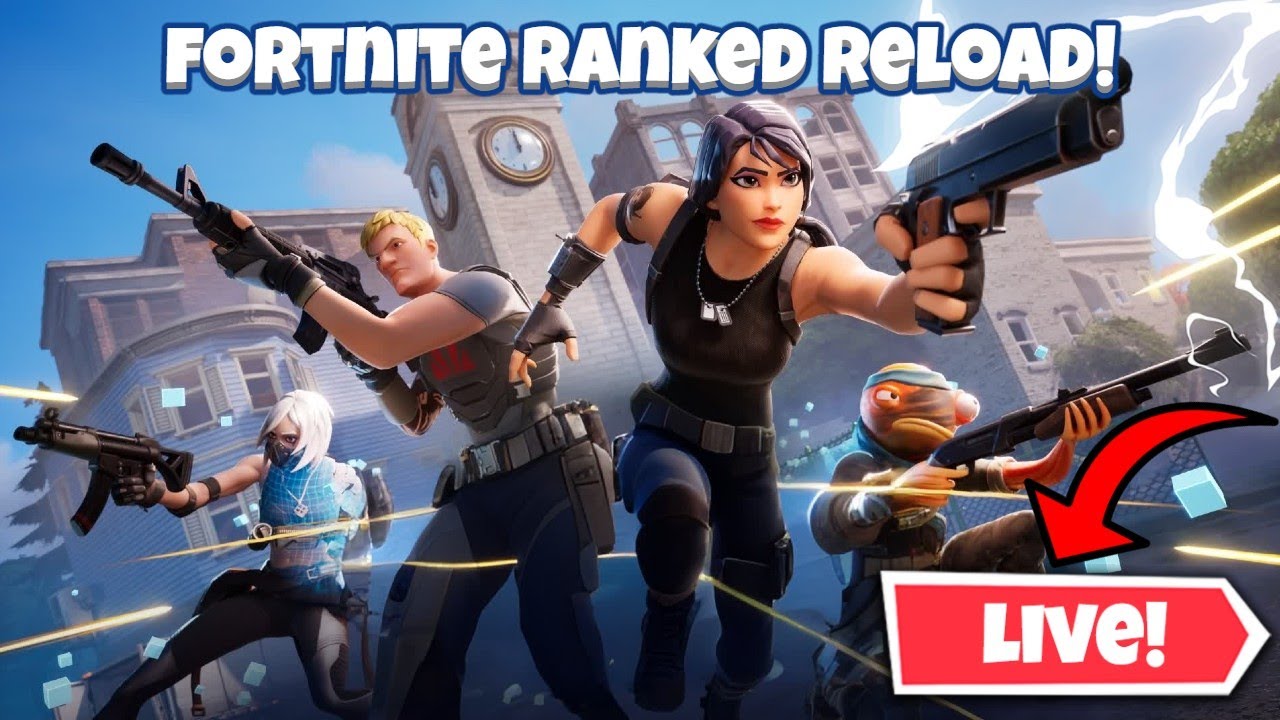 🔴Fortnite Live Ranked Grind With Fans! | !map - YouTube