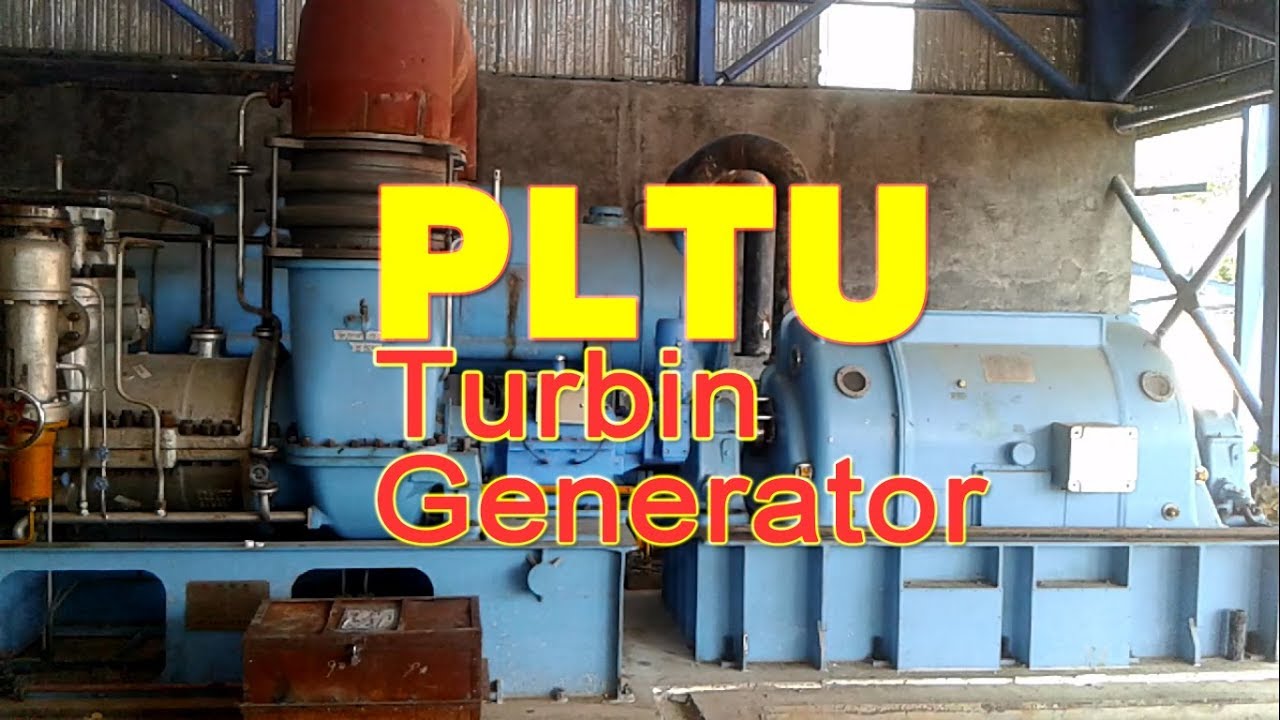 Turbin dan generator pada pembangkit listrik tenaga uap ( PLTU ) - YouTube