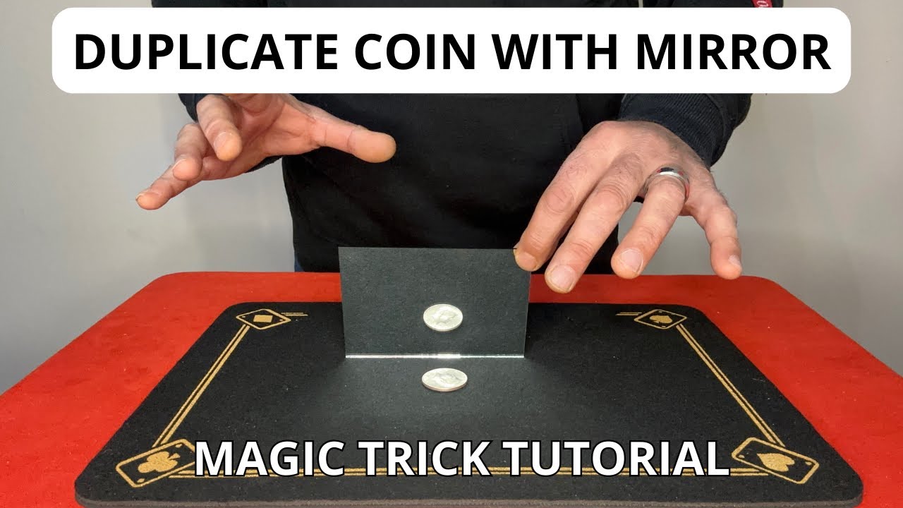 DUPLICATE COIN WITH MIRROR | MAGIC TRICK TUTORIAL - YouTube