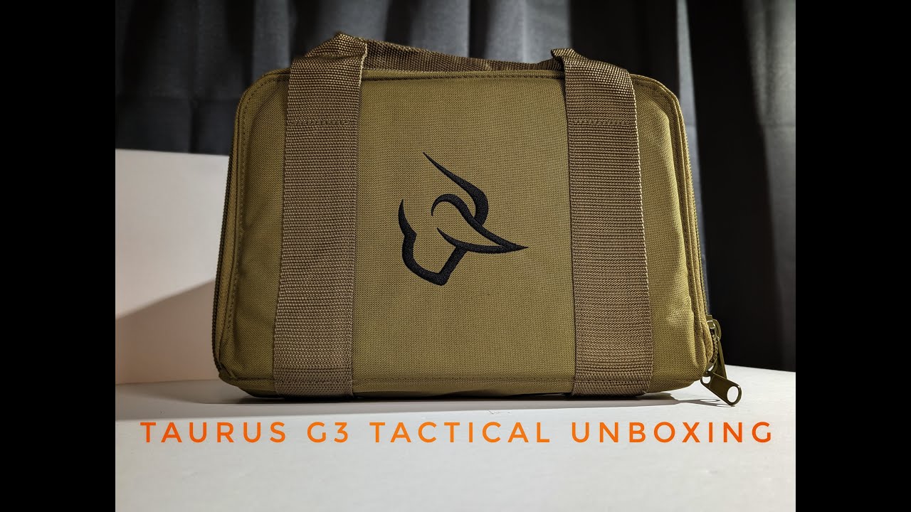 Taurus G3 Tactical Unboxing - YouTube