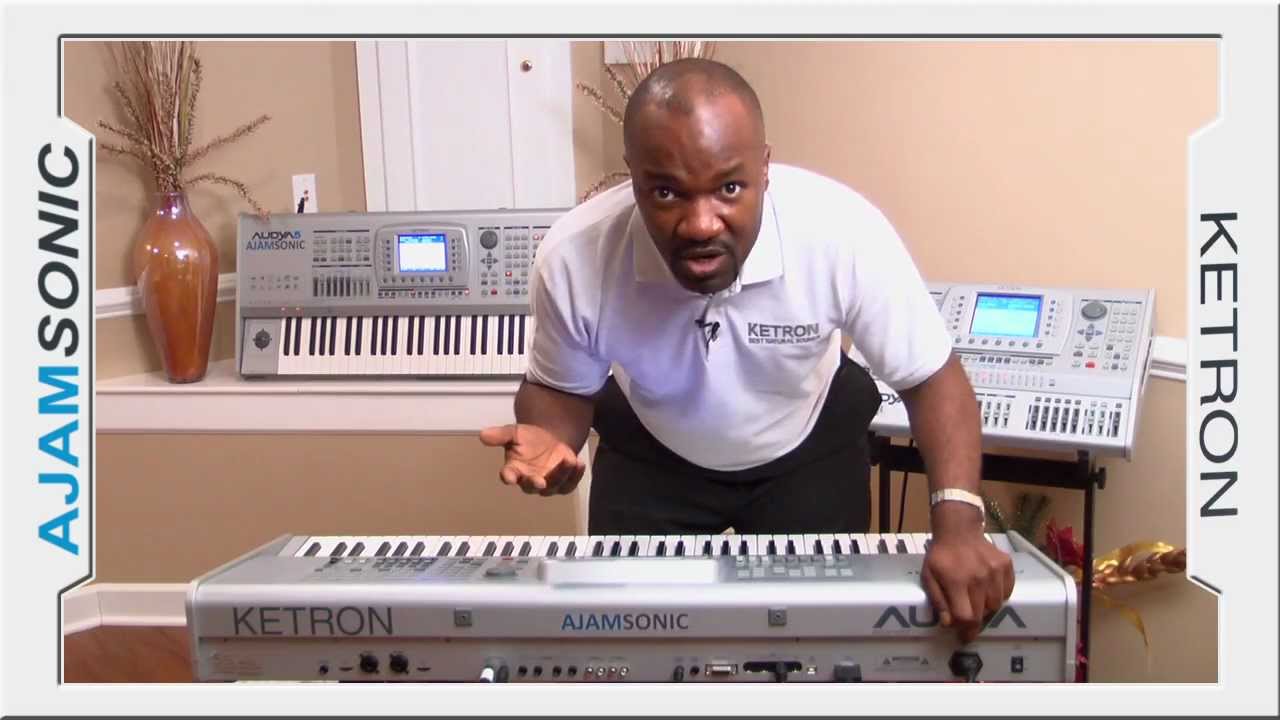 Ketron AUDYA Ajamsonic TUTORIAL Introduction - 4/4.mov - YouTube