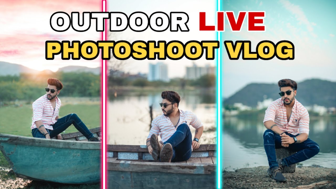 Outdoor photoshoot😍at amazing location 🔥| fun photoshoot vlog and ...