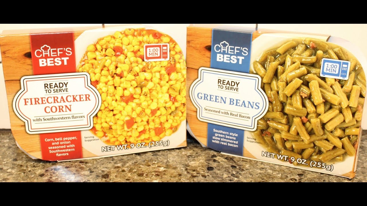 Chef’s Best Ready To Serve: Firecracker Corn & Green Beans with Bacon ...