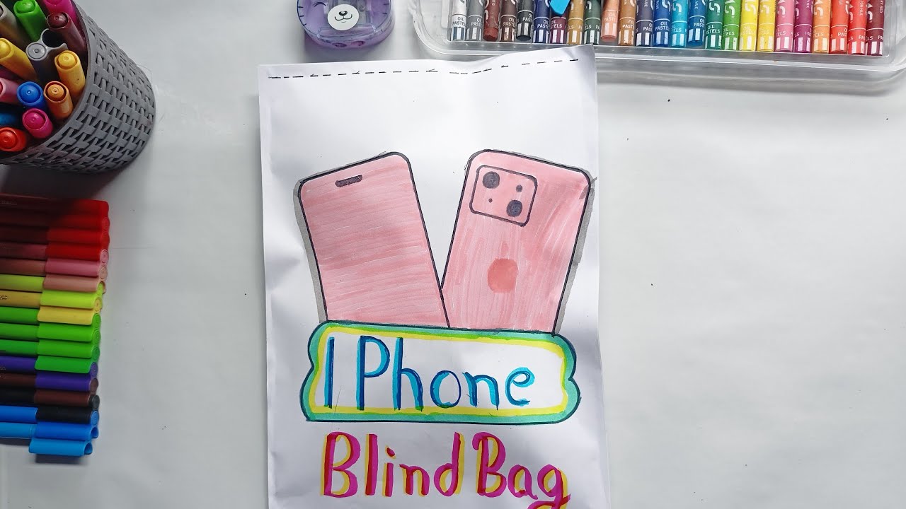 paper diy INSIDE 💠 OUT 2 Blind Bags | I phone Blind bag Unboxing ...