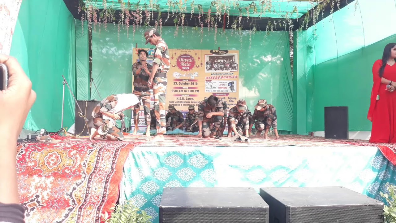 DIWALI MELA GJU HSB foji coriyografi - YouTube