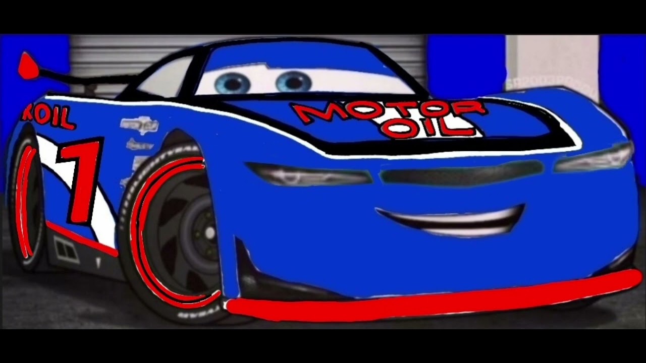 Elliott Sanders (Voice) Motor Oil Next gen Racer #1 (Cars 3, Cars 4 ...