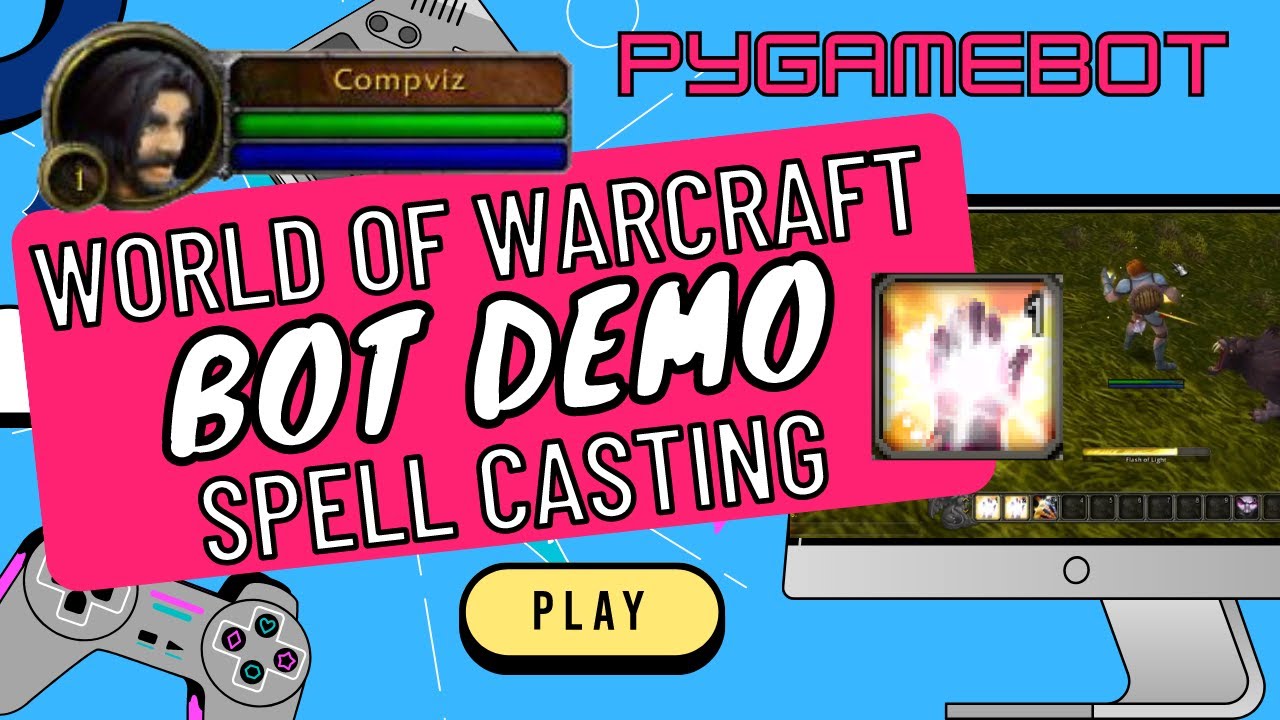World of Warcraft Healing Bot Demo - YouTube
