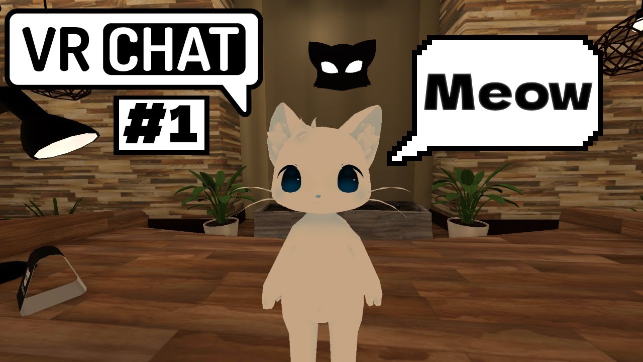 VRCHAT Cat meowing - YouTube