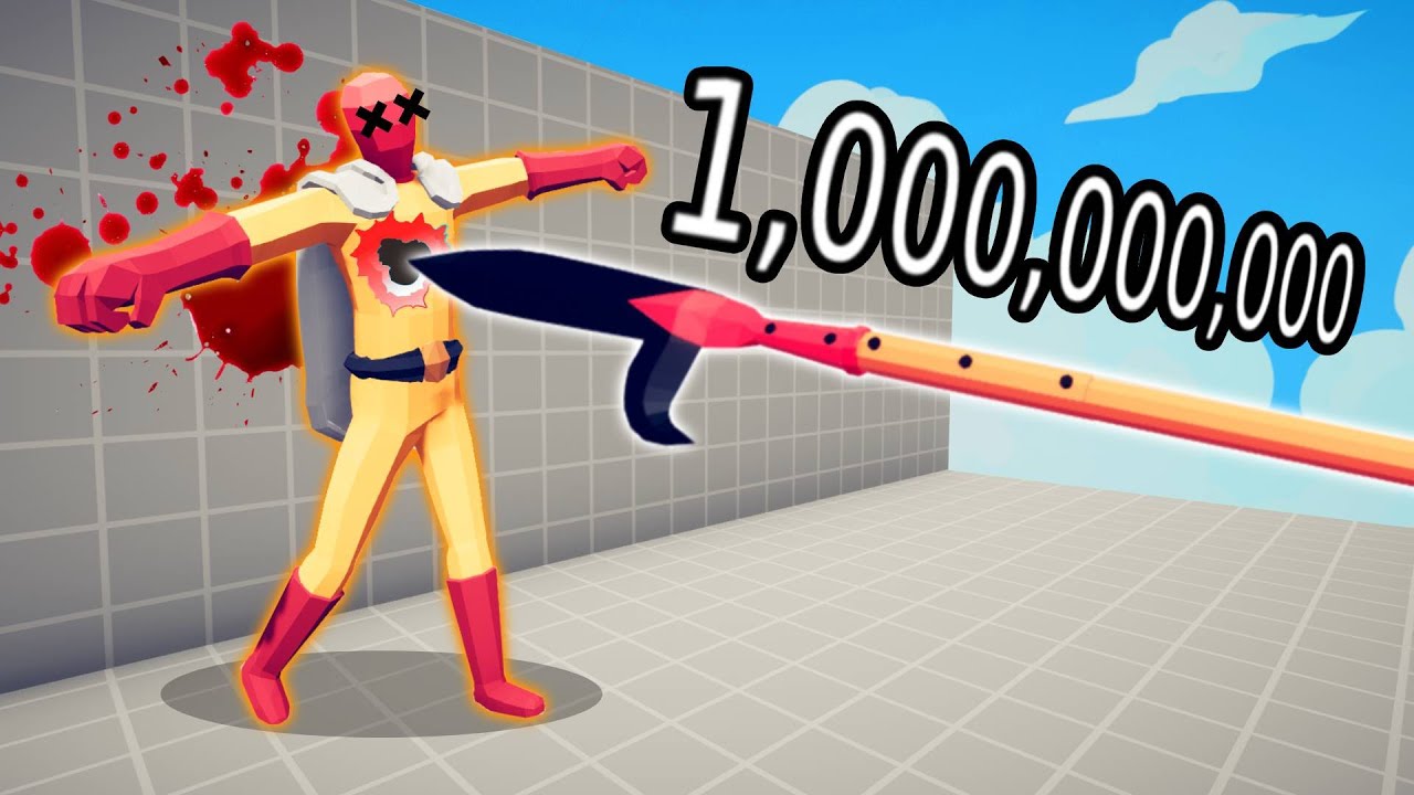 1.000.000 DAMAGE PIKE 1 vs 1 TOURNAMENT | TABS - Totally Accurate ...