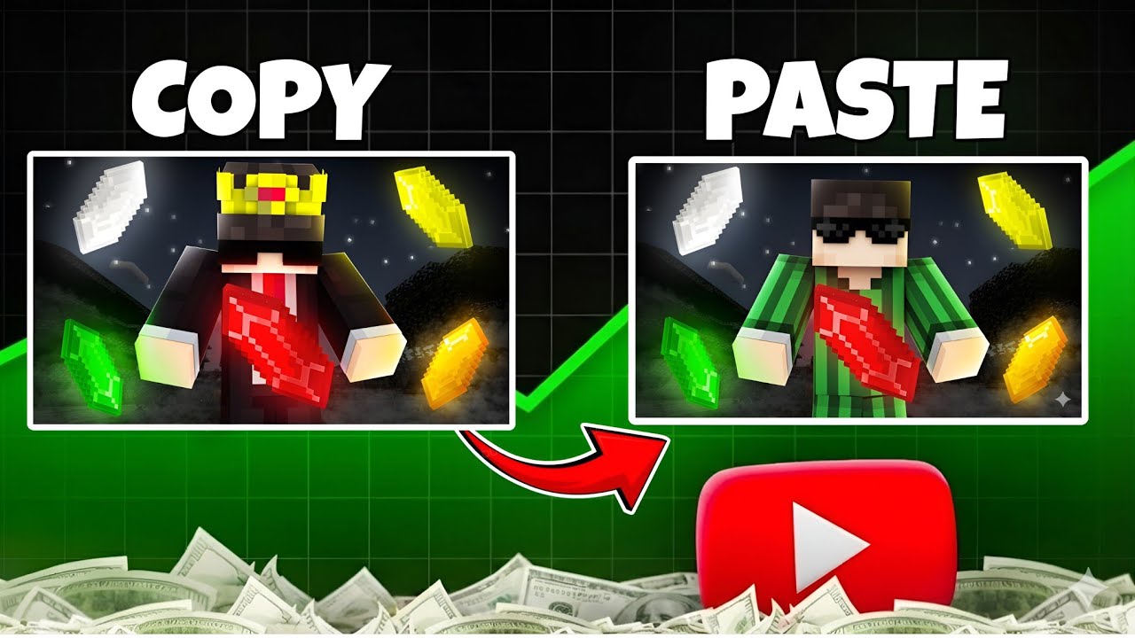 How I Create PRO Minecraft Thumbnails Using AI 🤖🔥 - YouTube