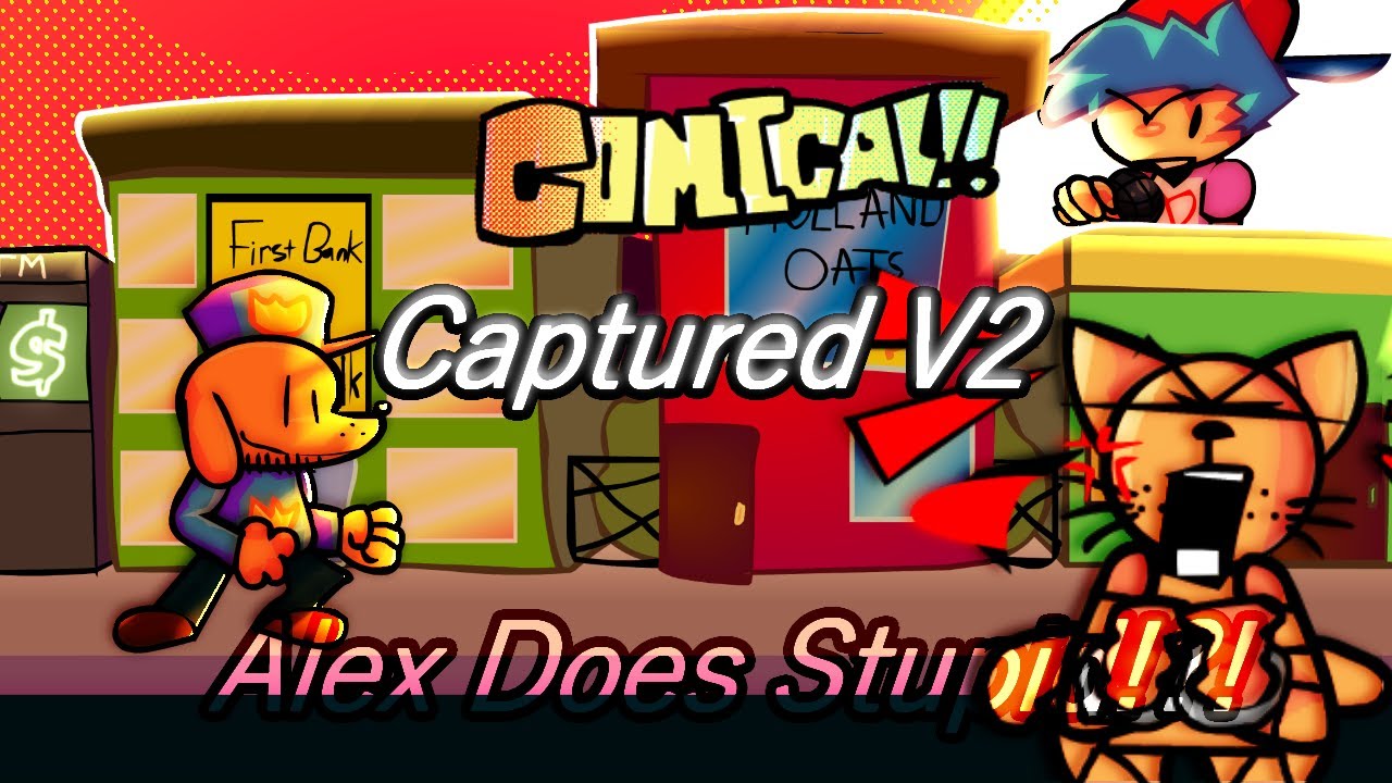 FNF: Funky Officers/Dog Man | FNF MOD (V2) - "Captured V2" gameplay ...