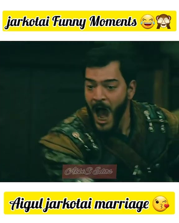Jarkotai & aigul funny marriage | AkkiS Edits |🤣😅😂 #kurulusosman - YouTube
