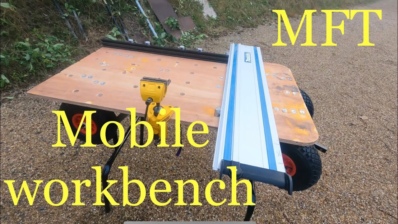 Portable MFT Table workbench and trolley. This is my site mft table I ...