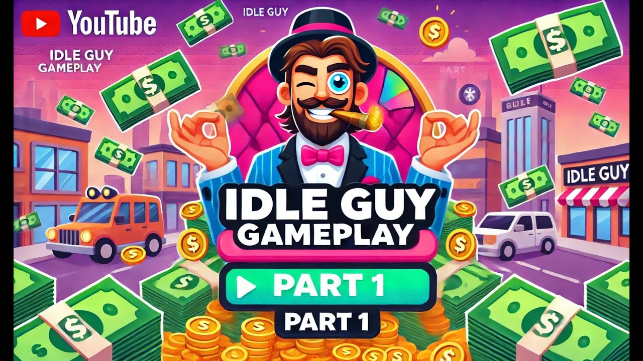 Idle Guy Gameplay Part 1 | Black Rabbit Gaming - YouTube