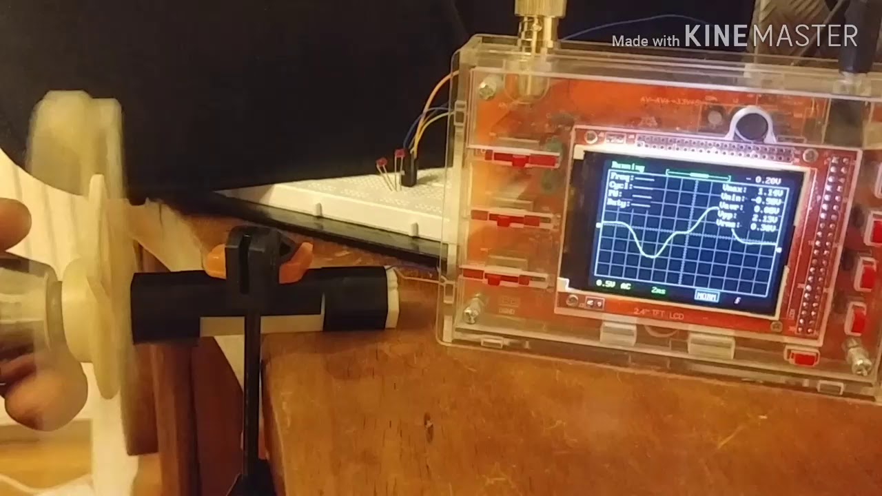 3d printed - basic electric generator - YouTube