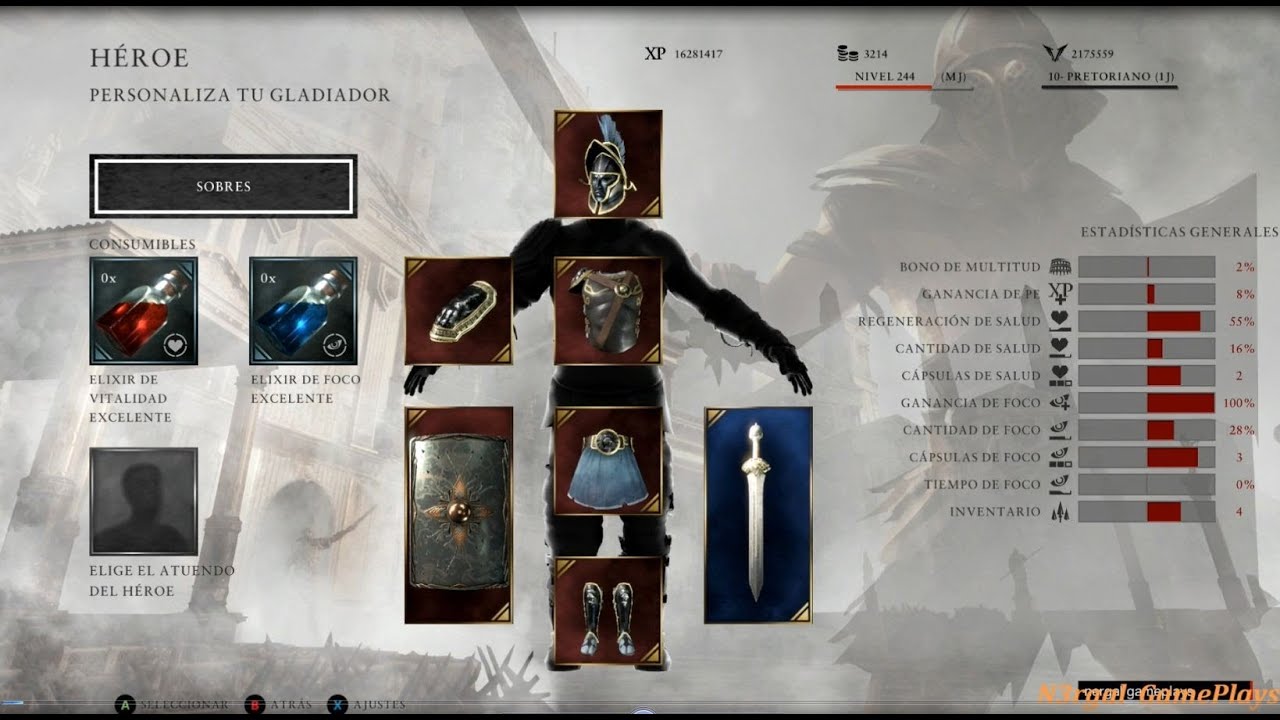 Ryse:Son of Rome - Armadura Legendaria nivel 6 + 215 HITS combo [HD ...