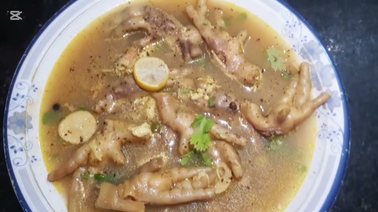 Chicken Feet Soup | Collagen Broth | Winter Energy Boost Recipe - YouTube