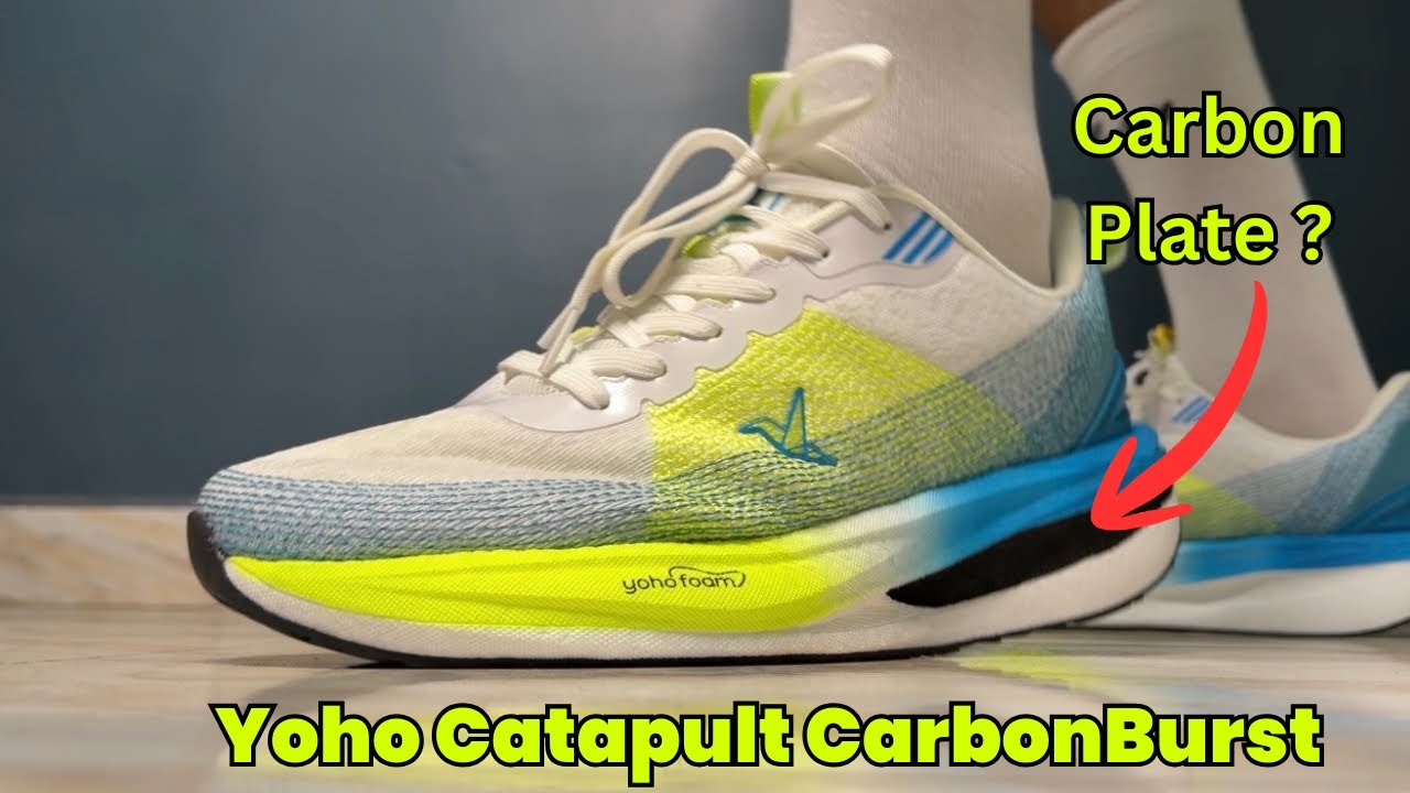 Yoho Catapult Carbon Burst running shoes review | Yoho running shoes ...