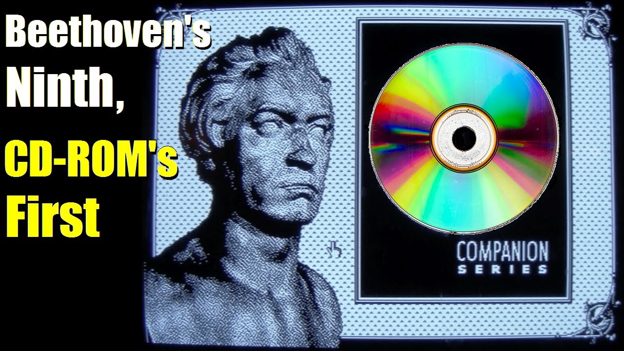 The first interactive multimedia CD-ROM (1989) - YouTube