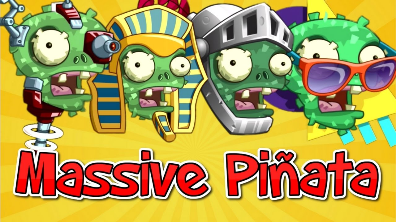 Plants vs Zombies 2 Mod 1200 Gems spend on Piñata Opening - Primal ...