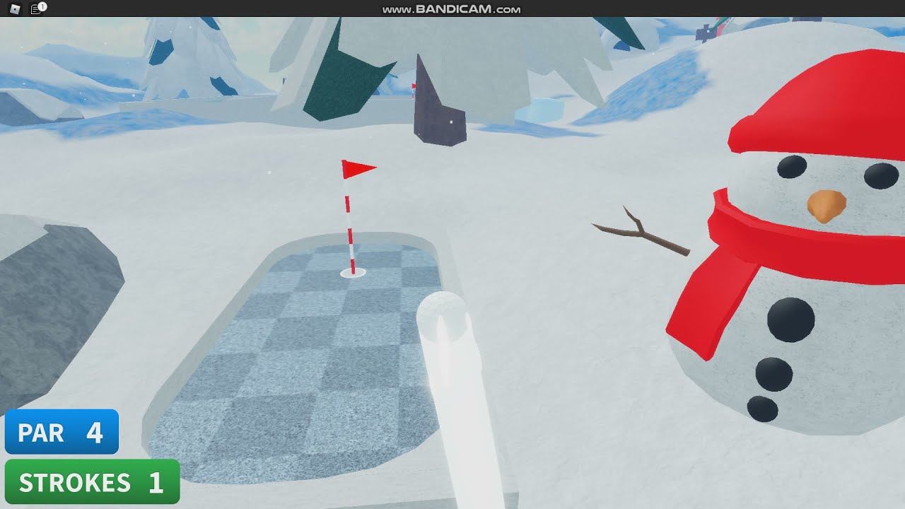 Super Golf Roblox Arctic Map In 19 Strokes! (Perfected) - YouTube