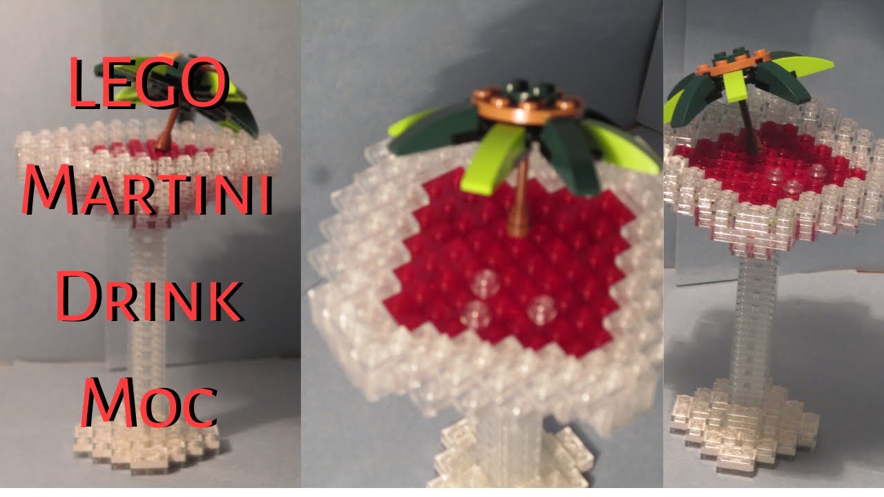LEGO Martini Drink - YouTube