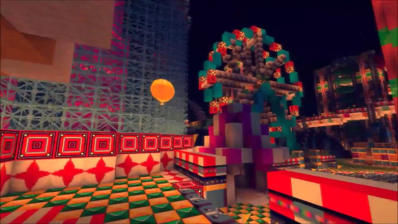 Minecraft Angel Island - Carnival Night Zone and Ice Cap Zone - YouTube