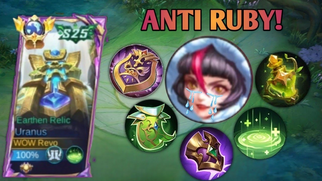 REASON WHY META RUBY USER HATE MY URANUS!! | BEST COUNTER RUBY IN EXP ...