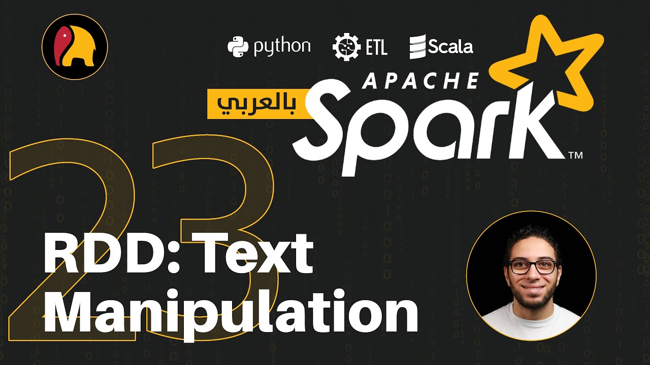 Ch.04-23: Demo: RDD Text Manipulation - YouTube