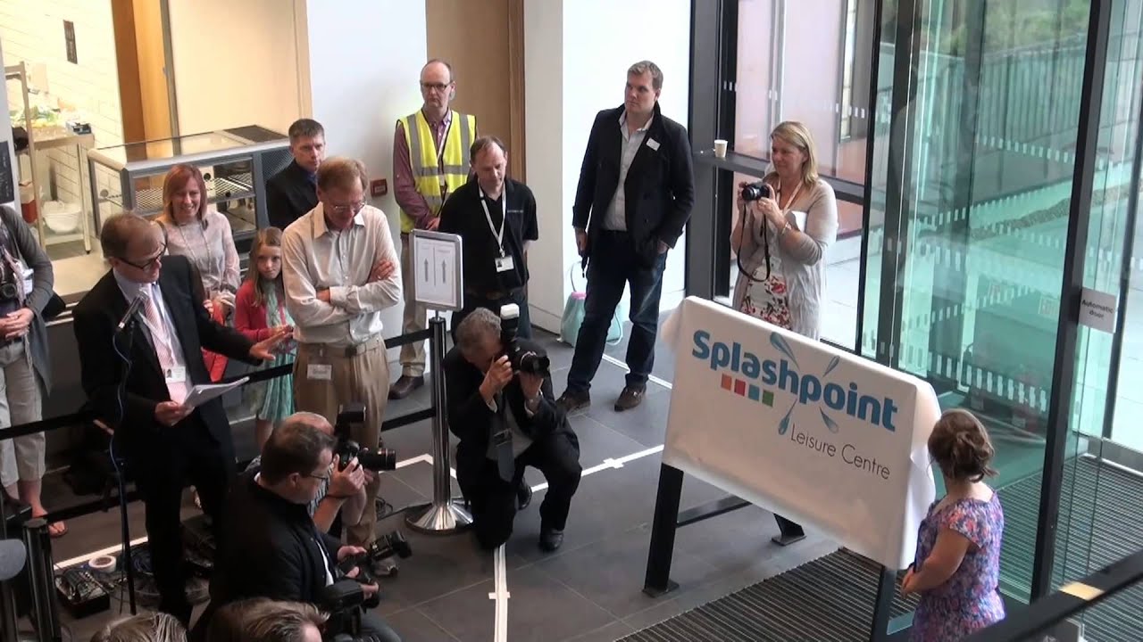 Official Opening of Splashpoint Leisure Centre Worthing 20th June 2013 ...
