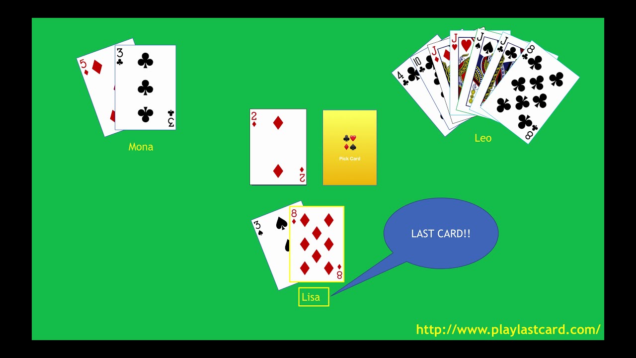 How to play "Last Card"? - YouTube