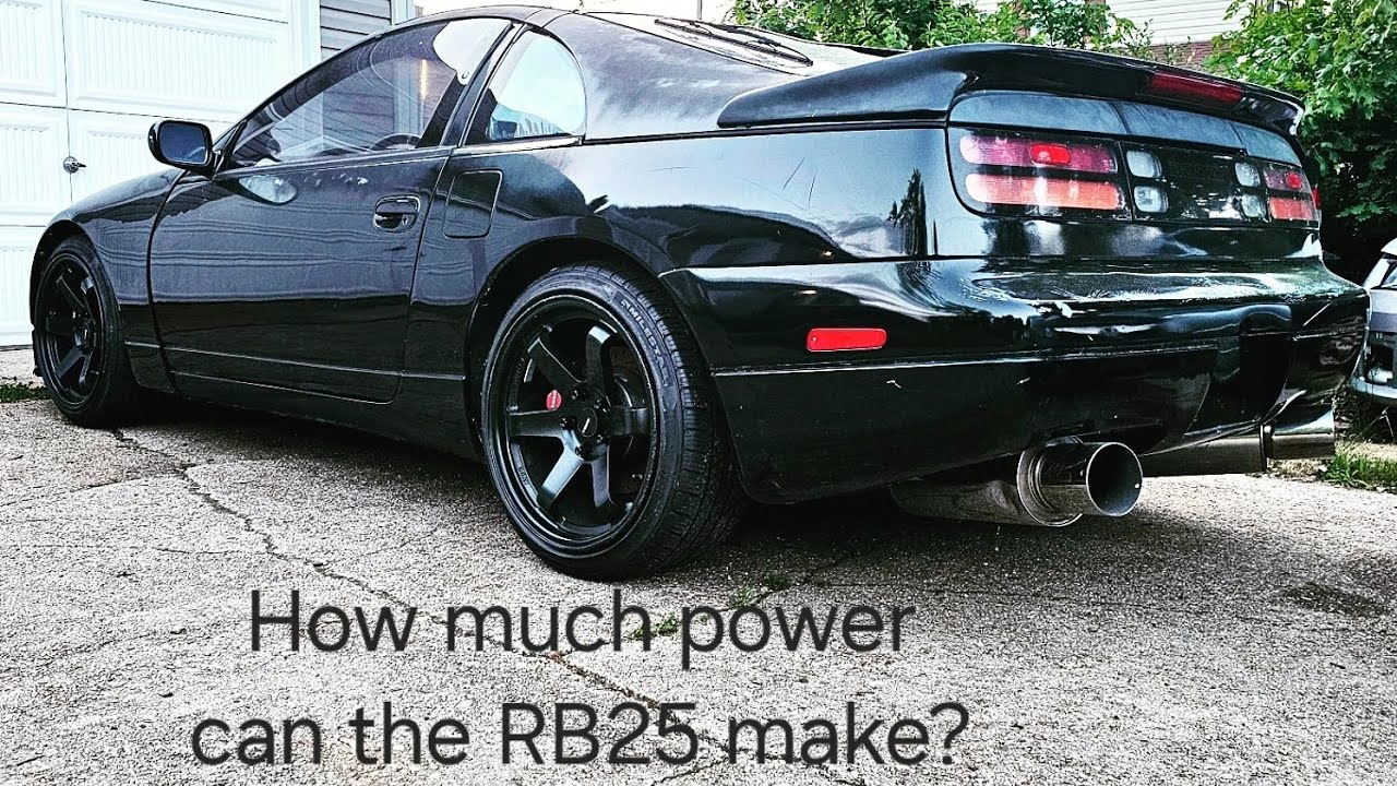 300zx rb25det neo swapped dyno session - YouTube