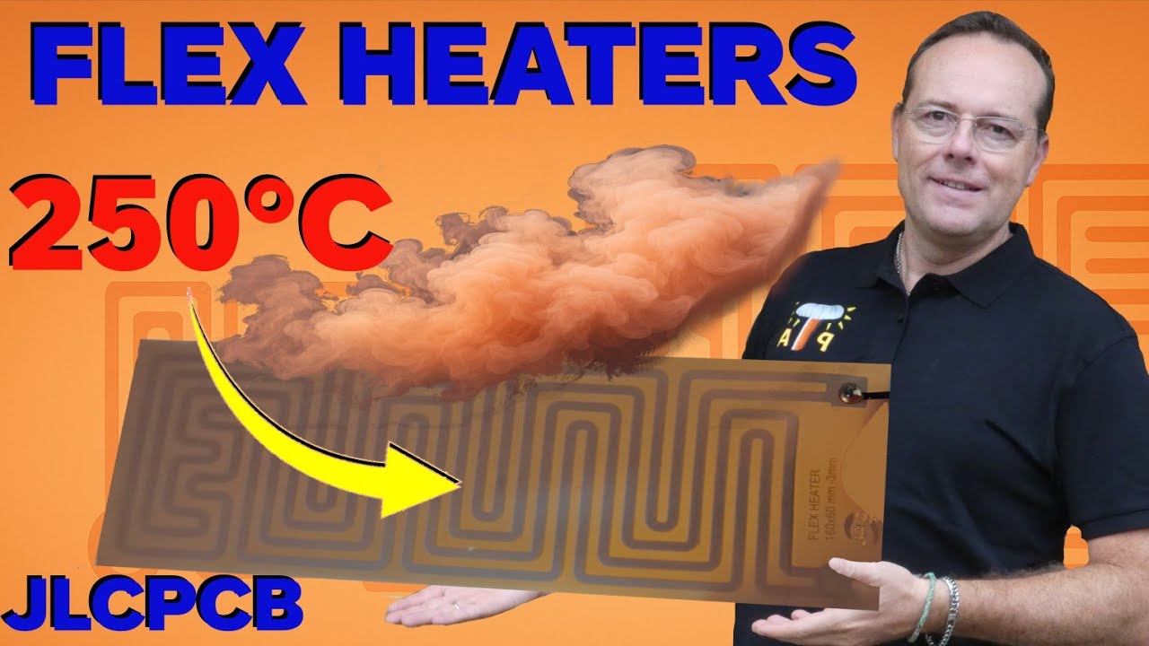 0984: FLEXIBLE HEATERS PROGETTO E TEST @JLCPCB - YouTube