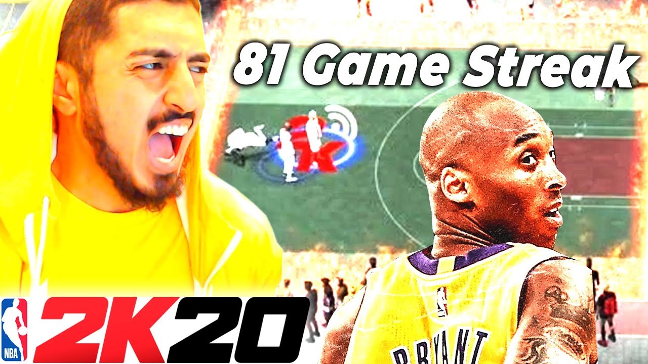 I Went On A 81 Win Streak for Kobe Bryant in NBA 2K20 - YouTube
