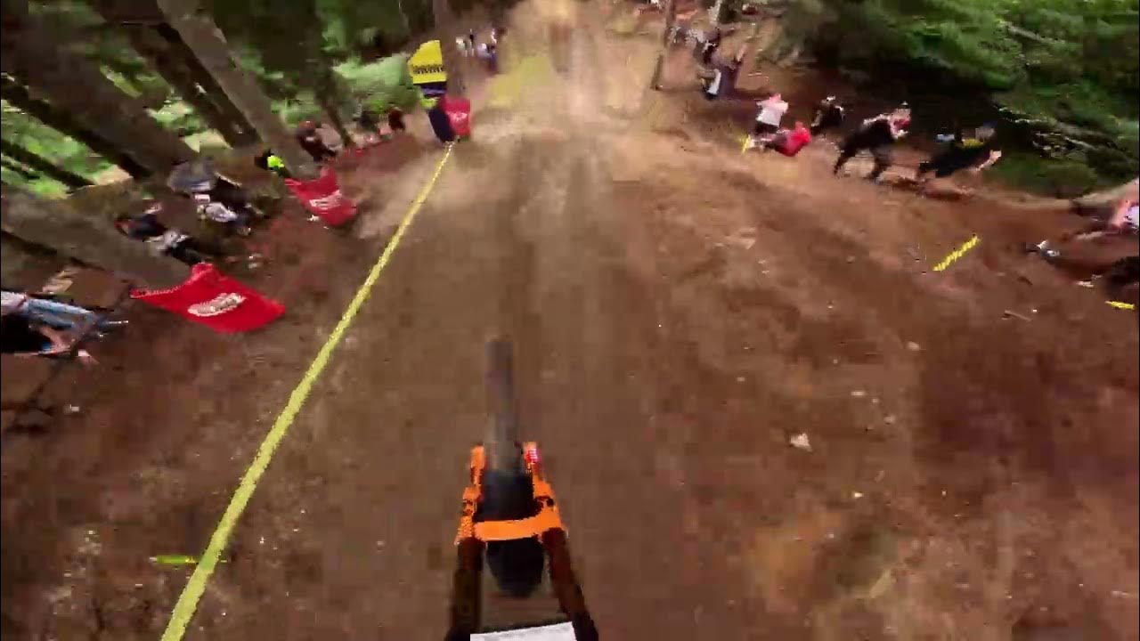 GoPro Jackson Goldstone’s Insane World Cup Winning Run ｜ Raw POV '23 UCI MTB Finals, Val Di Sole ...