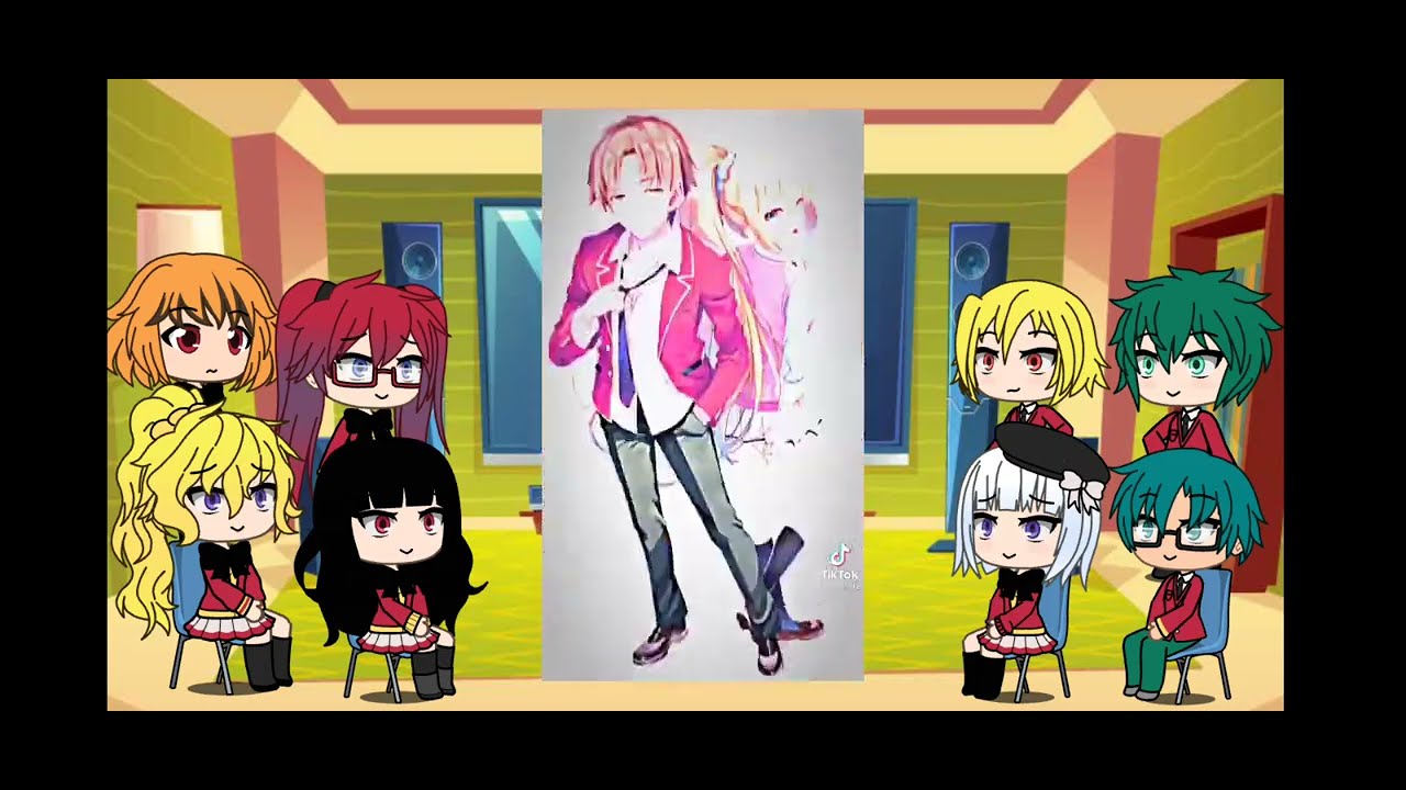 Classroom of Elite reacts to ayanokouji x kei||Gacha||{COTE}||ship ...