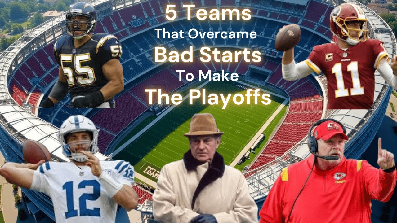 5 NFL Teams That Overcame Bad Starts To Make The Playoffs - Relive the ...