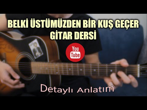 Yüksek Sadakat - Belki Üstümüzden Bir Kuş Geçer BARESİZ GİTAR DERSİ (Kolaylaştırılmış Versiyon)