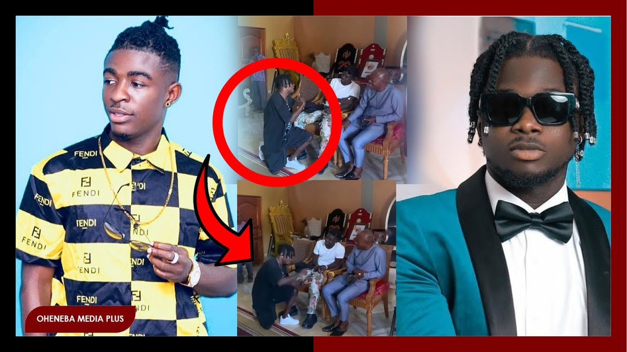 Frank Naro Knelt Down In front Of Kuami Eugene & Tepa Hene To Beg Him ...