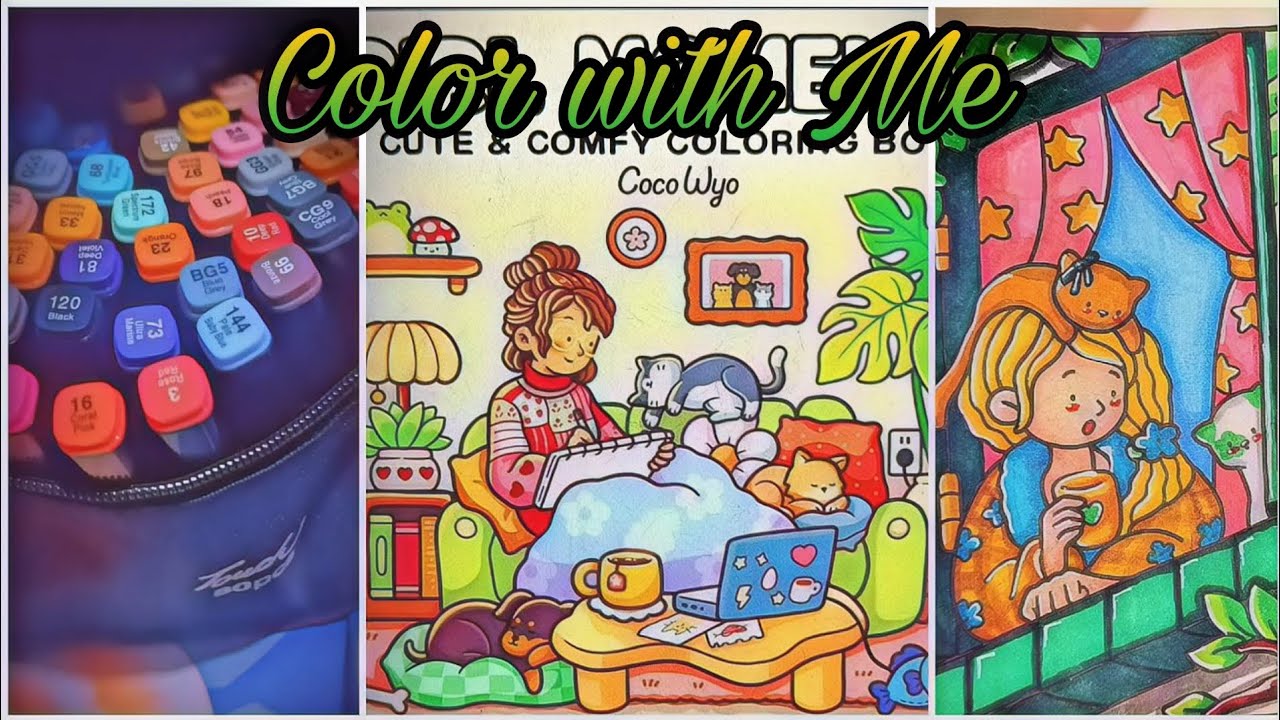 Color with Me: Girl Moments Coloring Book by Coco Wyo | Lemon Meringue ...