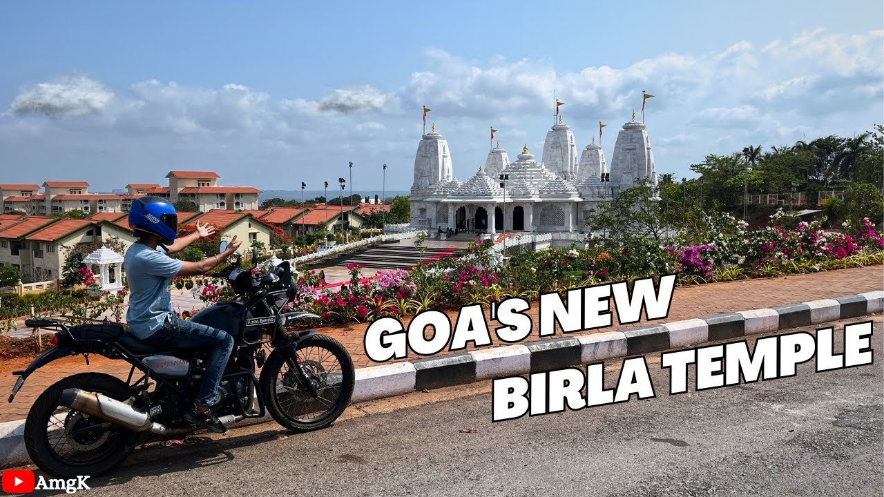 Birla Radha Krishna Temple Goa | Birla Mandir Goa | AmgK - YouTube