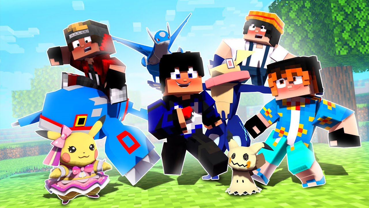 NOVA SÉRIE DE PIXELMON COM VÁRIOS YOUTUBERS!! - POKEVENTURE #1 ...