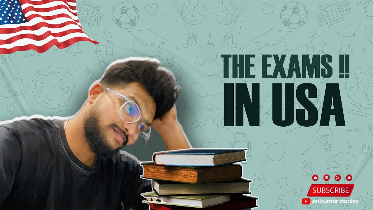 My Exams in USA😴l America lo Exams 📚l Masters in USA ️l Pace University ...
