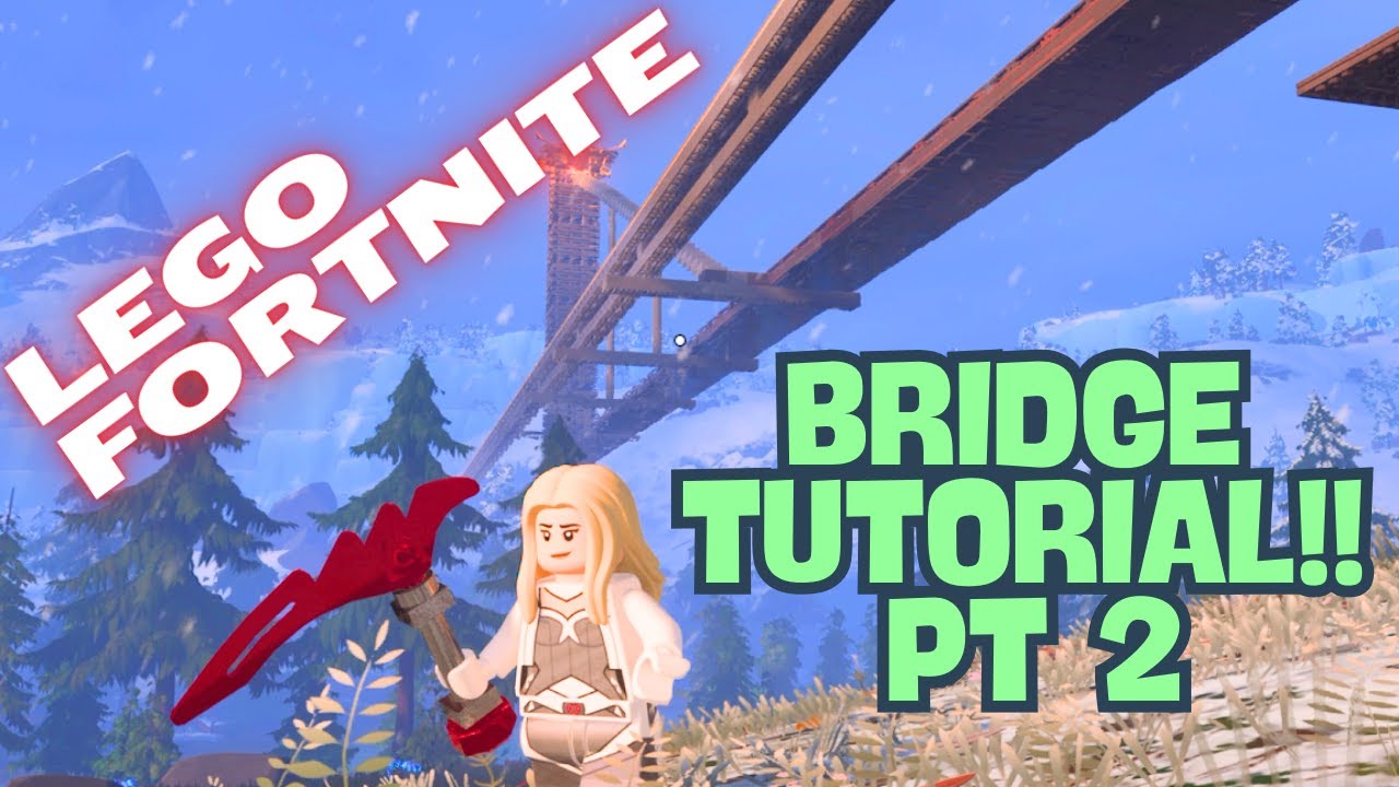 Bridge Build Tutorial For Tracked Monorail In Lego Fortnite (Requested ...