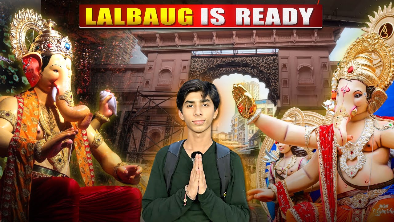 Lalbaug Is Ready 😍 | Lalbaug cha Raja Decoration, Chinchpokli Cha ...