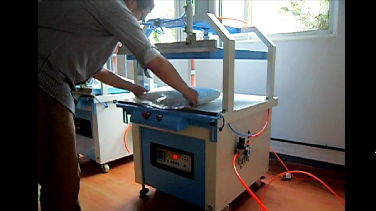 pillow press - YouTube